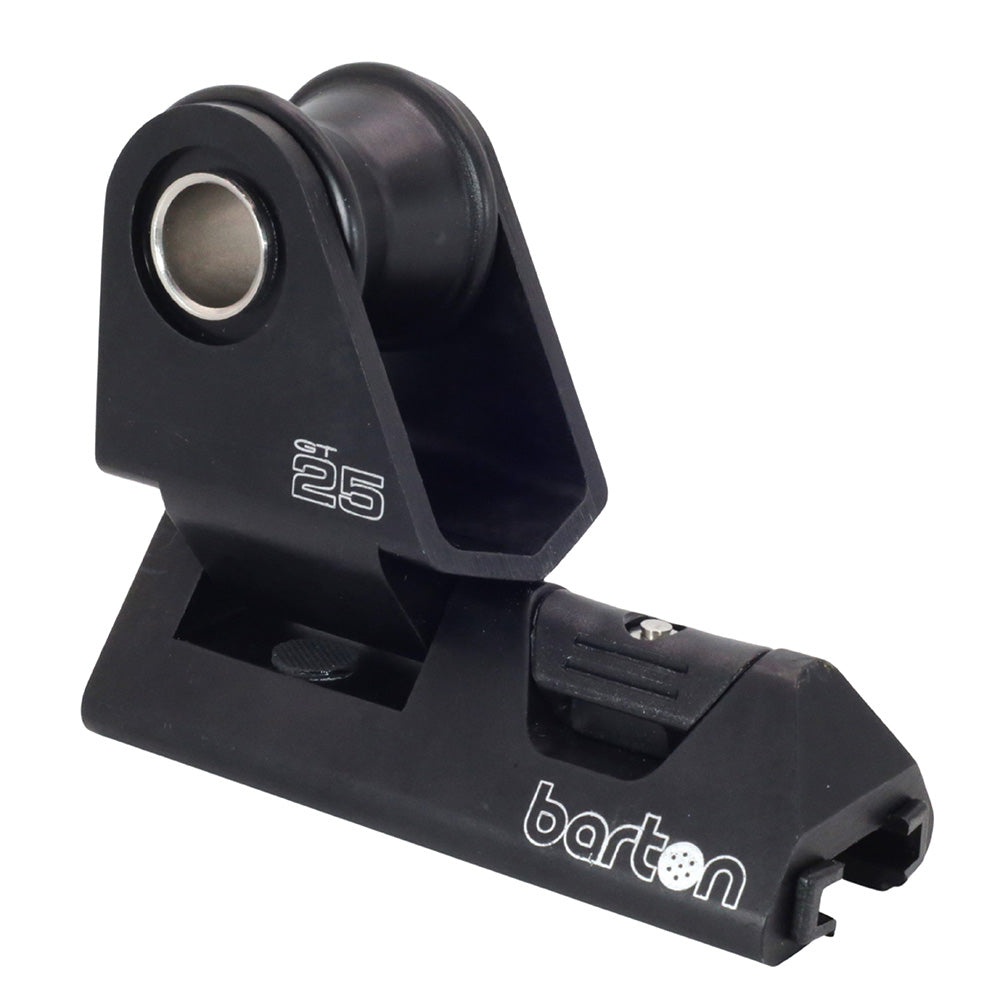 Barton 25mm TTrack Genoa Car Black 25100GTB – Peterson Marine